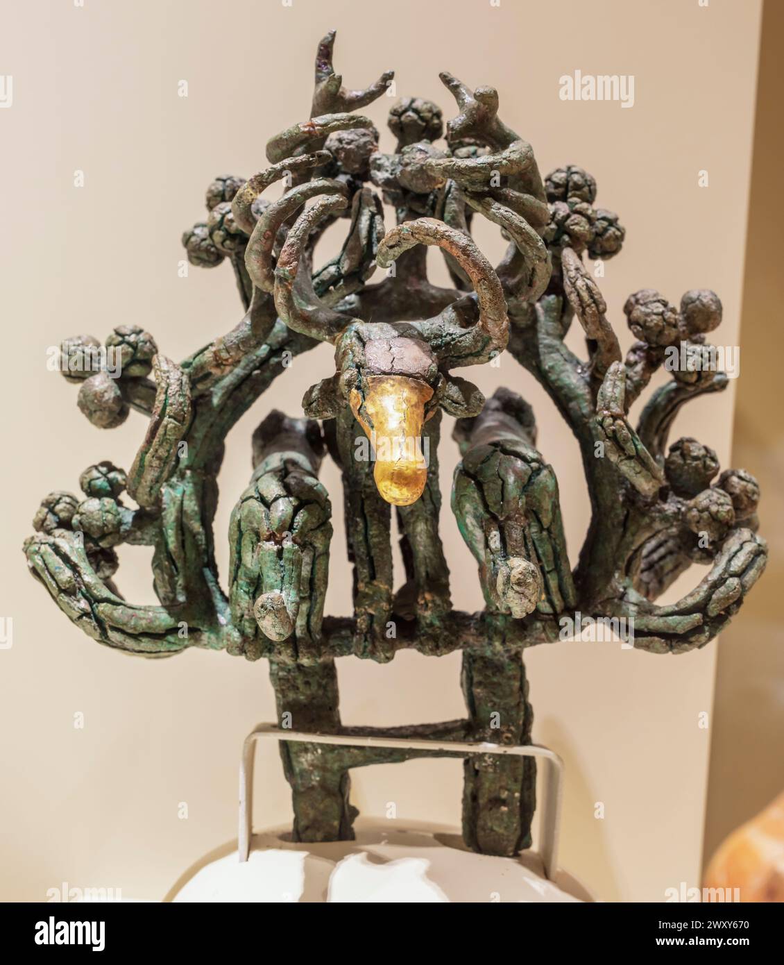 Ceremonial sun disk, bronze, Museum of Anatolian Civilizations, Ankara ...