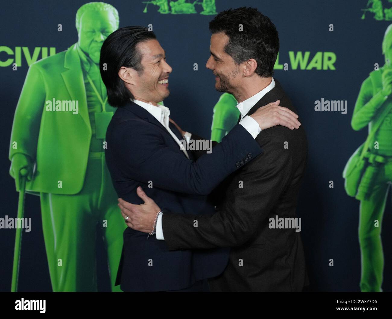 Los Angeles, USA. 02nd Apr, 2024. (L-R) Nelson Lee and Wagner Moura at ...