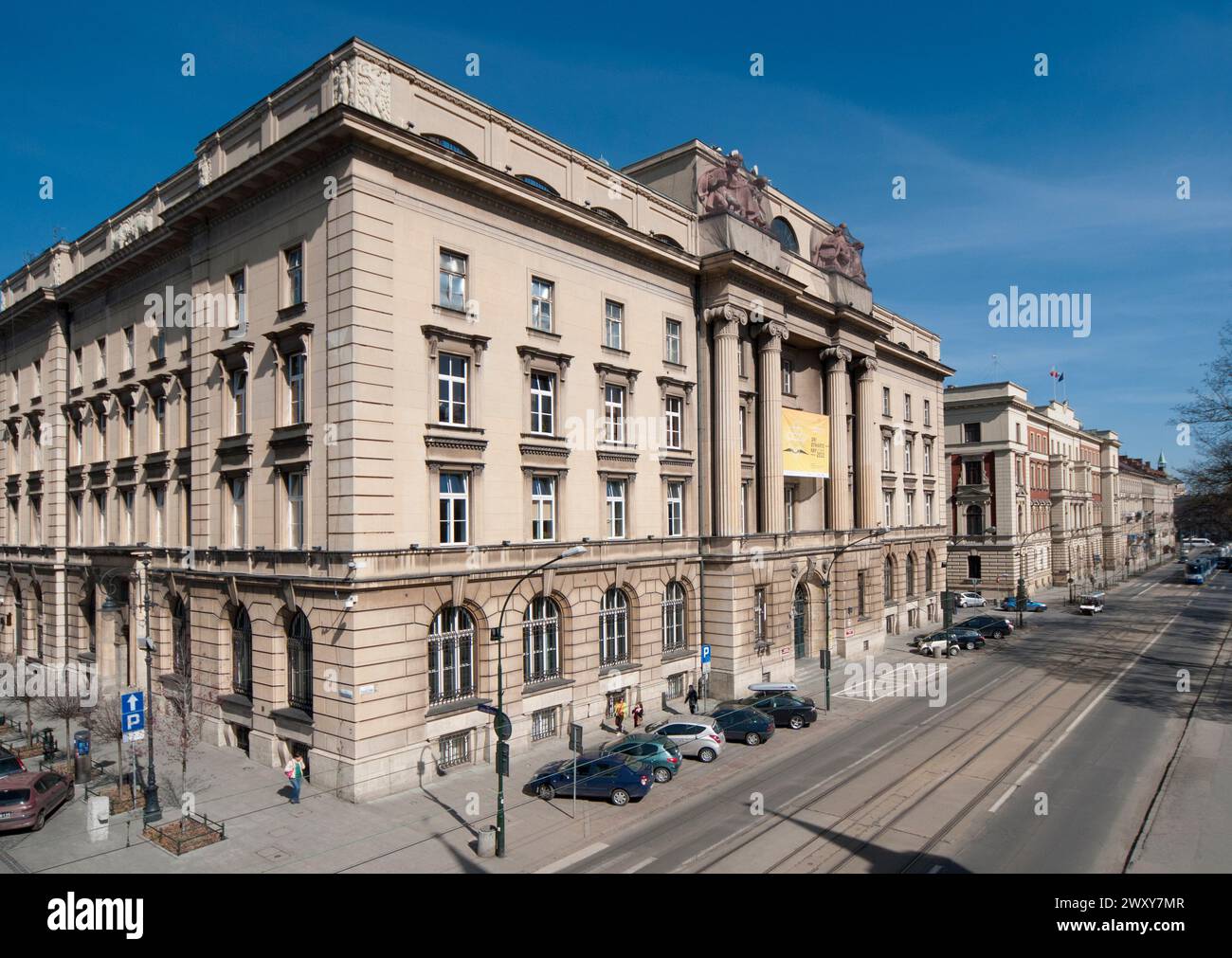 National bank of poland building in krakow hi-res stock photography and ...
