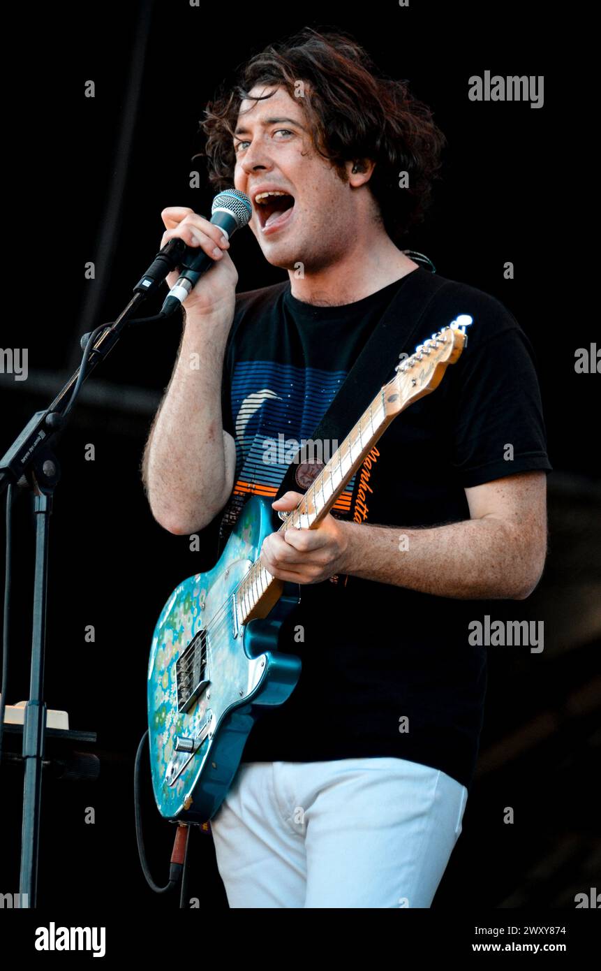 Matthew Murphy - The Wombats, V2011, Hylands Park, Chelmsford, Essex ...