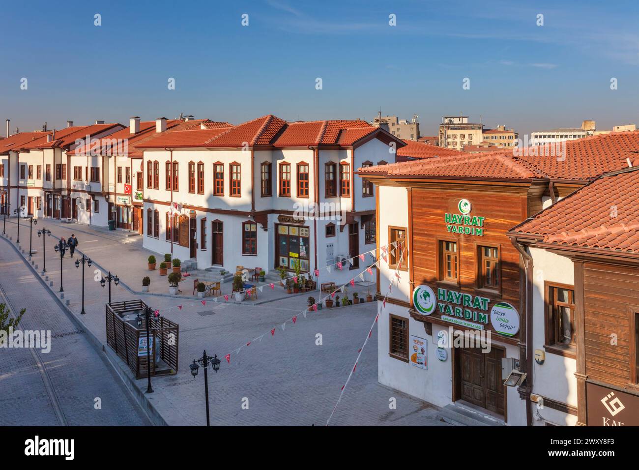 Street in old town, Ankara, Turkey Stock Photo - Alamy