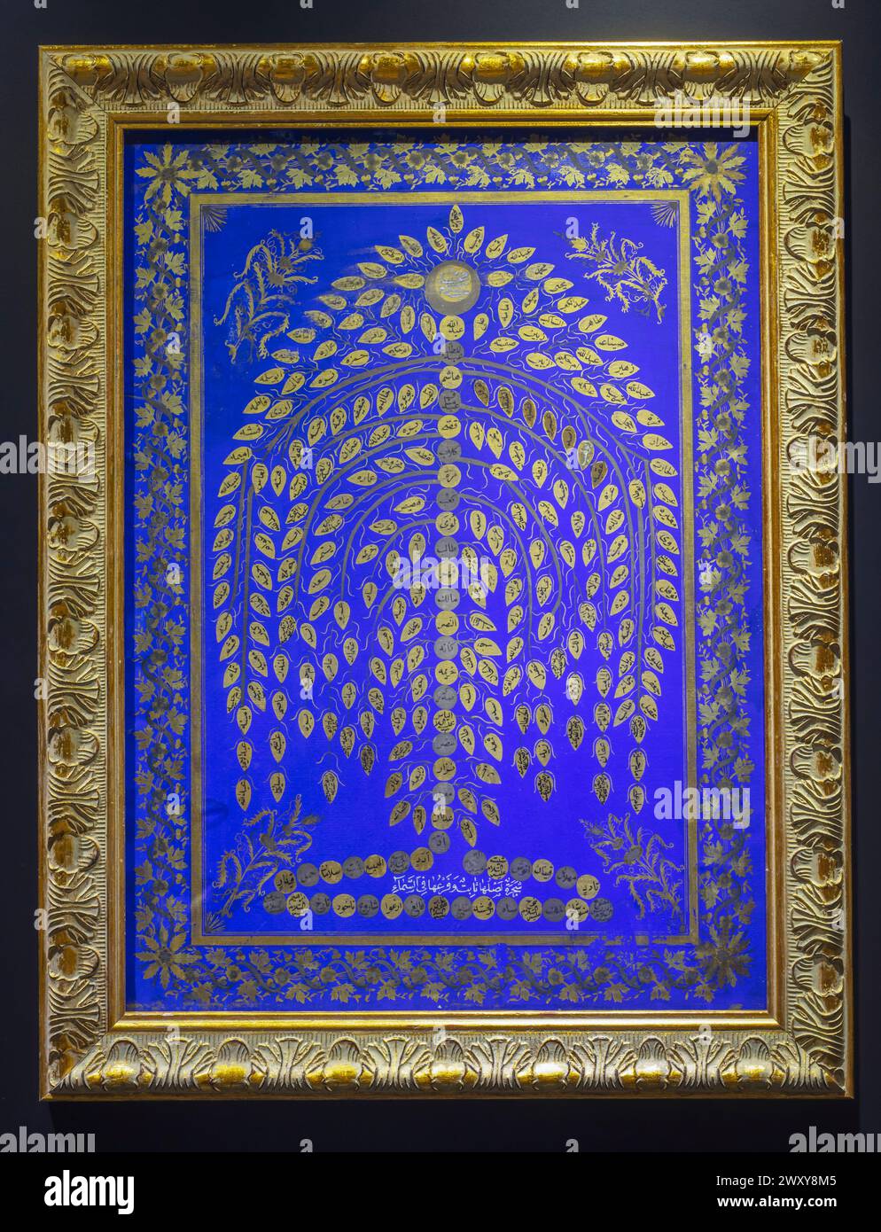 Masterpiece of Ottoman calligraphy, Ethnography Museum of Ankara ...