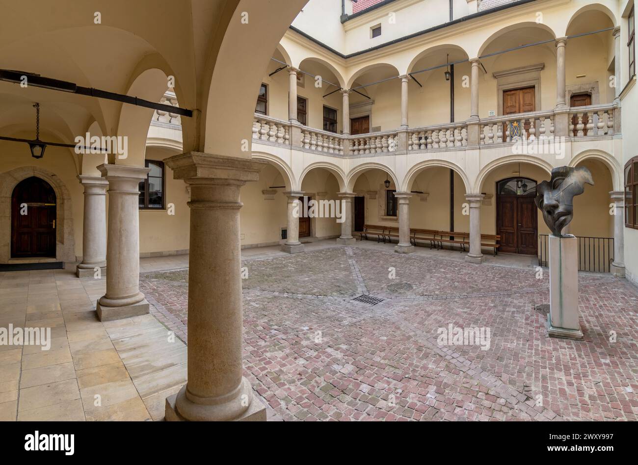 Collegium iuridicum of the jagiellonian university hi-res stock ...