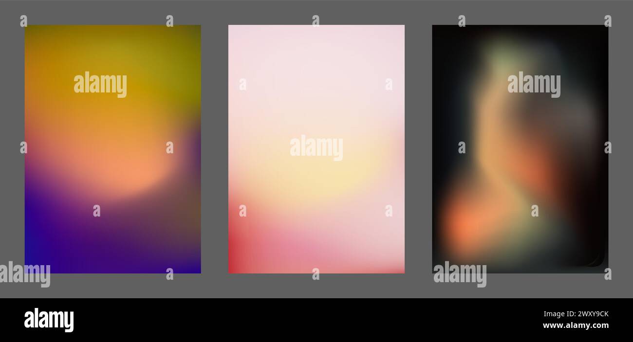 Colorful blurred background. The color gradient of the cover, book ...