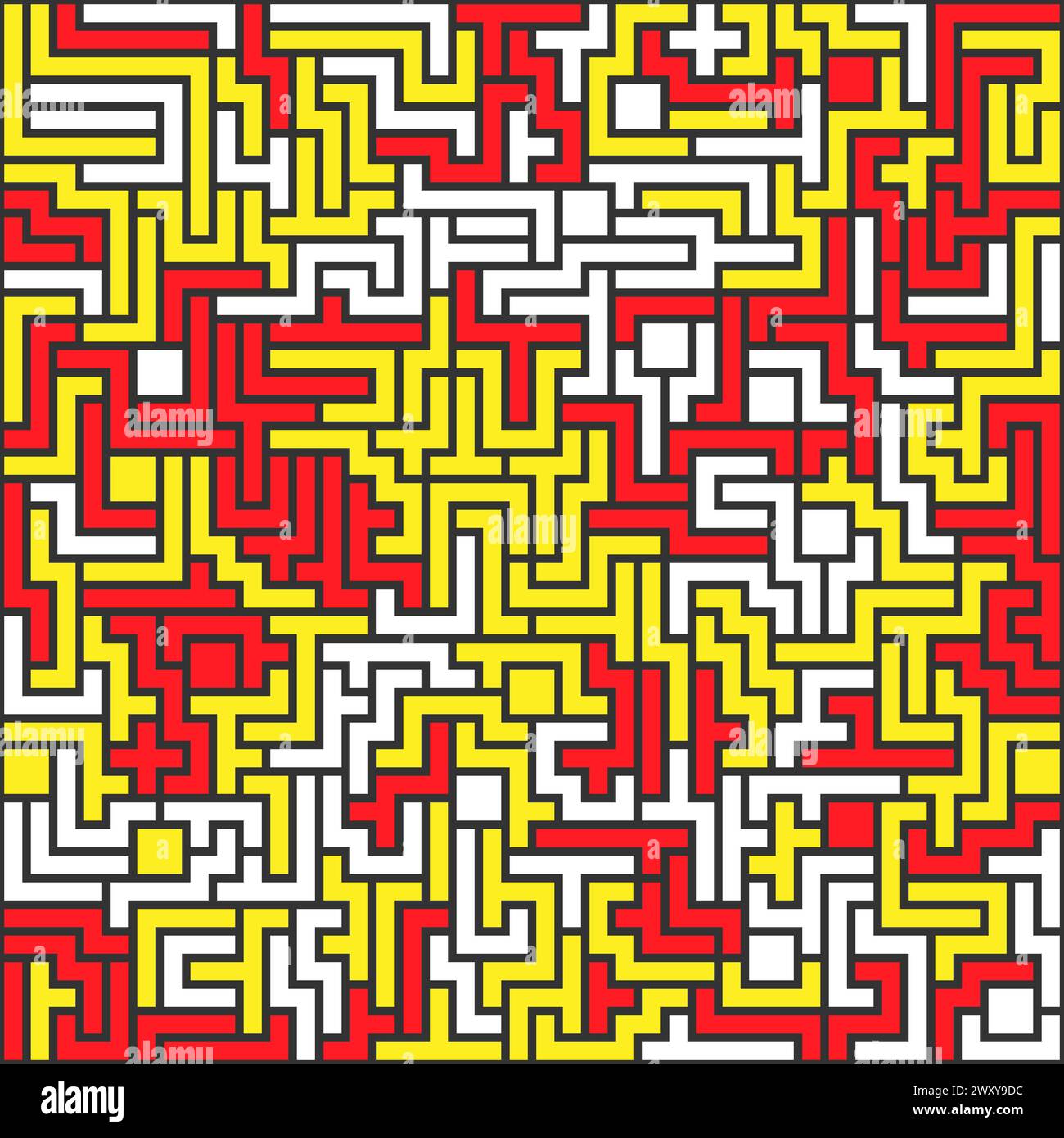 Seamless color pattern of horizontal and vertical lines. Imitation of a ...