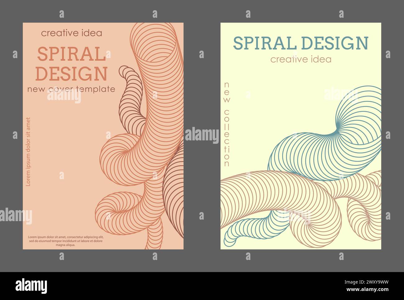 The dynamic shape of the parallel lines creates the illusion of volume ...
