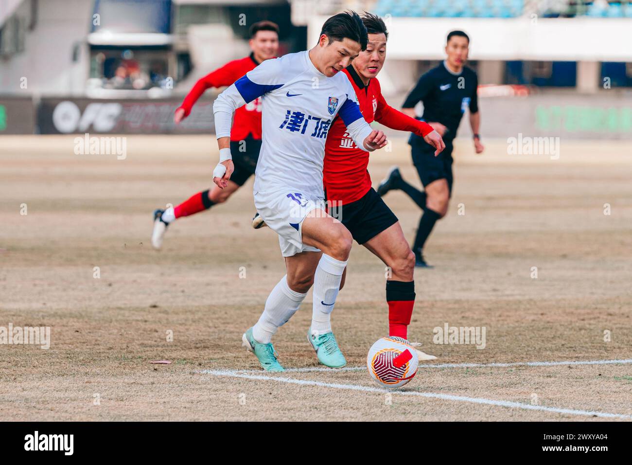 Tianjin Jinmen Tiger Football Club defeated Changchun Yatai Football ...