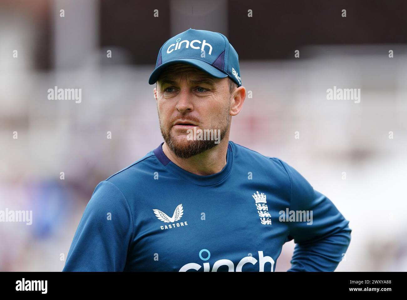 File photo dated 31-07-2023 of England's Test coach Brendon McCullum ...