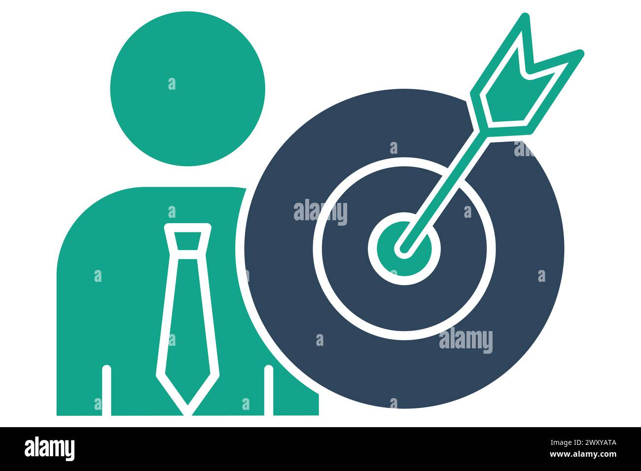 Target wood cube Stock Vector Images - Alamy