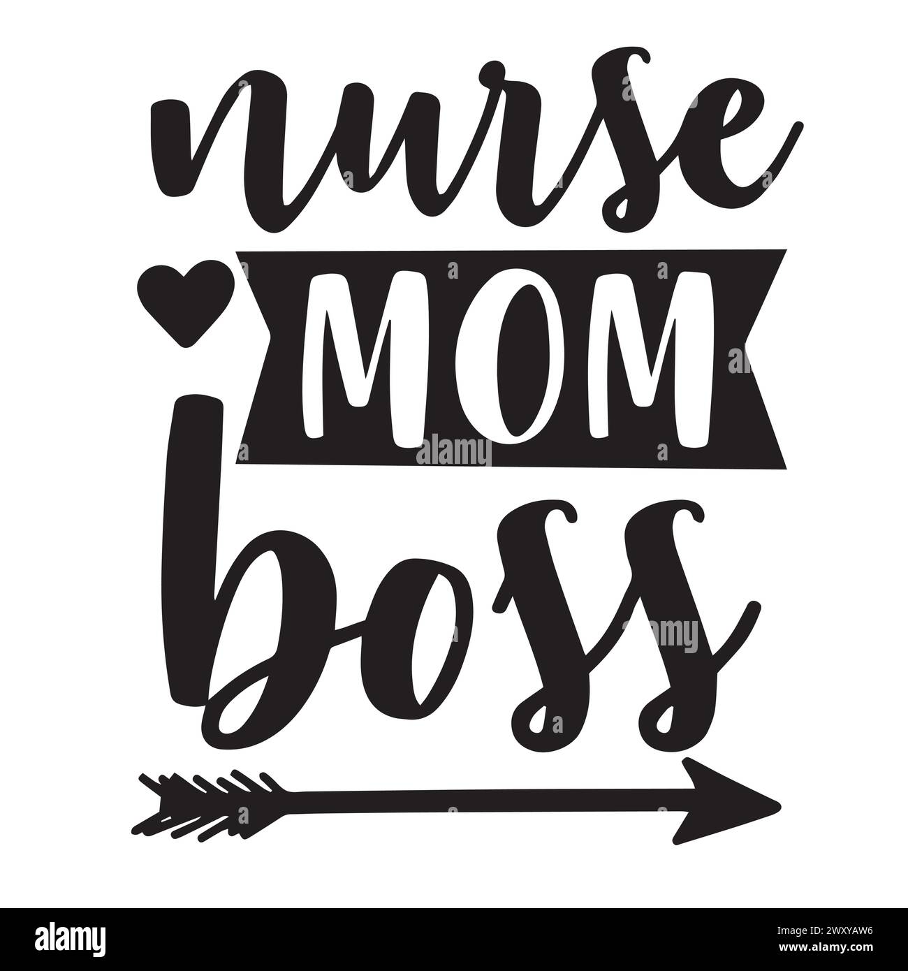 nurse mom boss inspirational quotes motivational typography lettering ...
