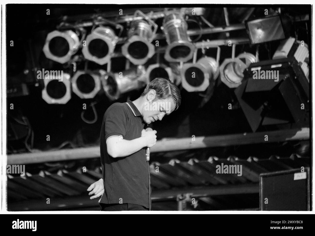 MARTIN ROSSITER, GENE, GLASTONBURY FESTIVAL, 1995: A young Martin ...