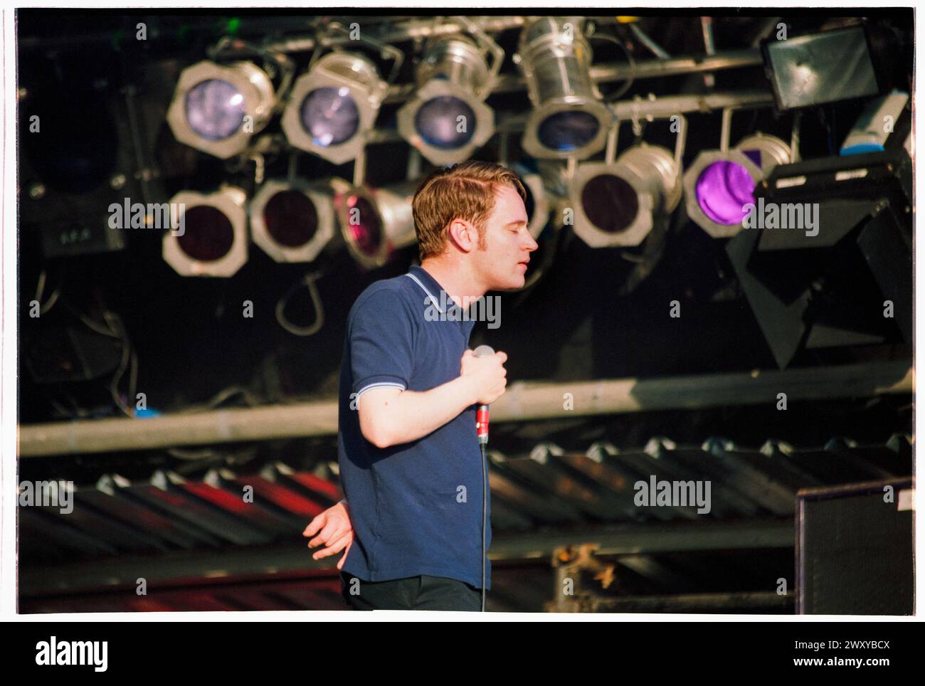 MARTIN ROSSITER, GENE, GLASTONBURY FESTIVAL, 1995: A young Martin ...