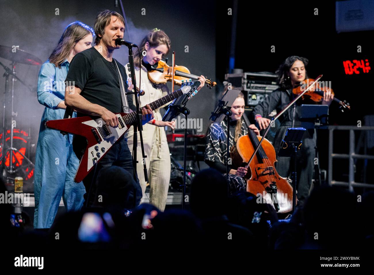 Ash perform on the British Music Embassy stage at SXSW 2024 Stock Photo ...