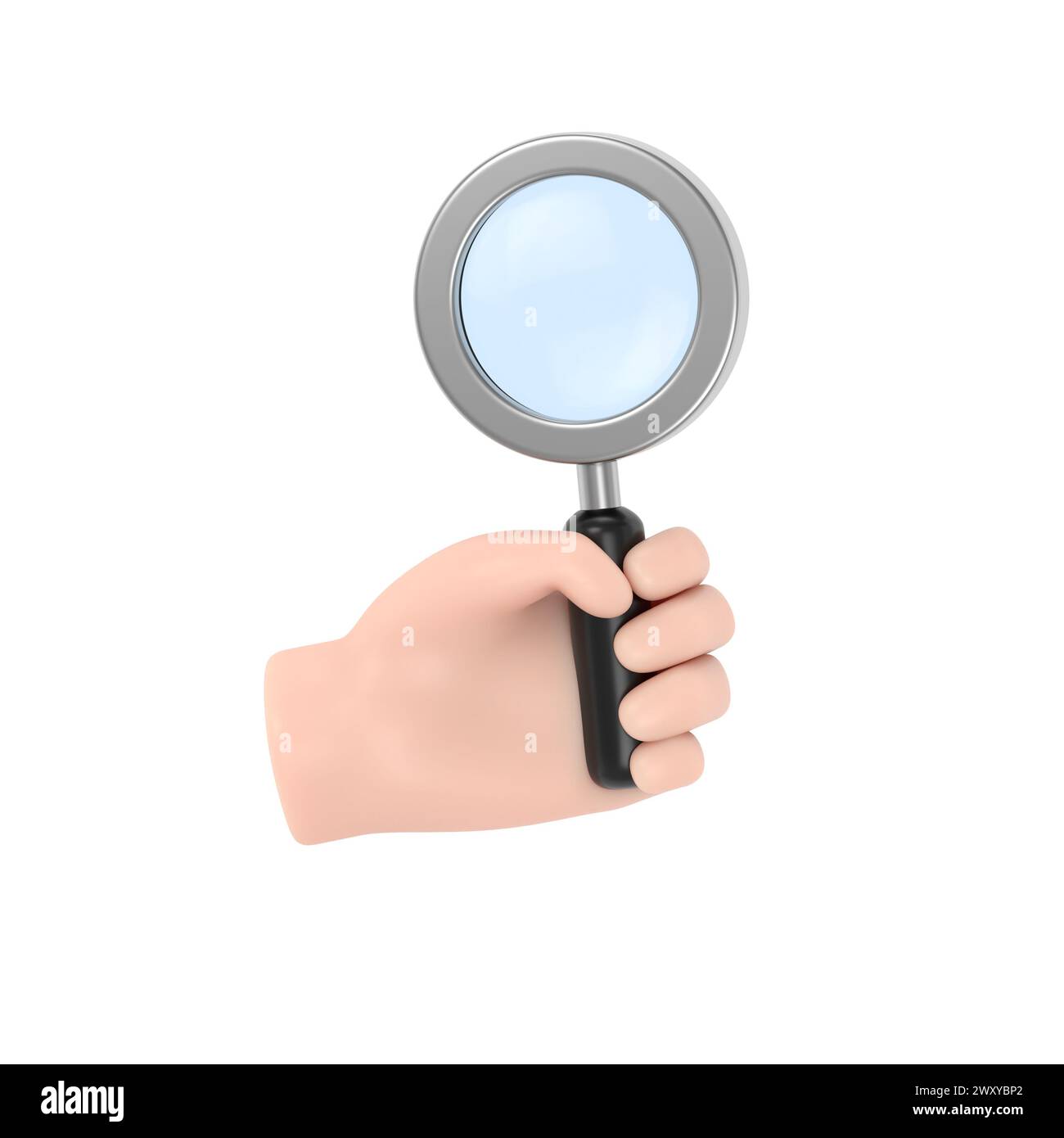 Scientist magnifying glass cartoon hi-res stock photography and images ...