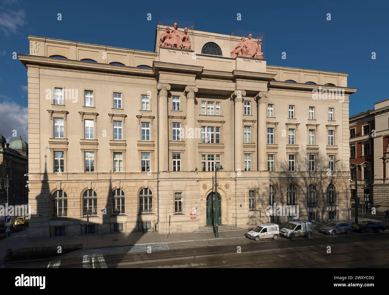 National bank of poland building in krakow hi-res stock photography and ...