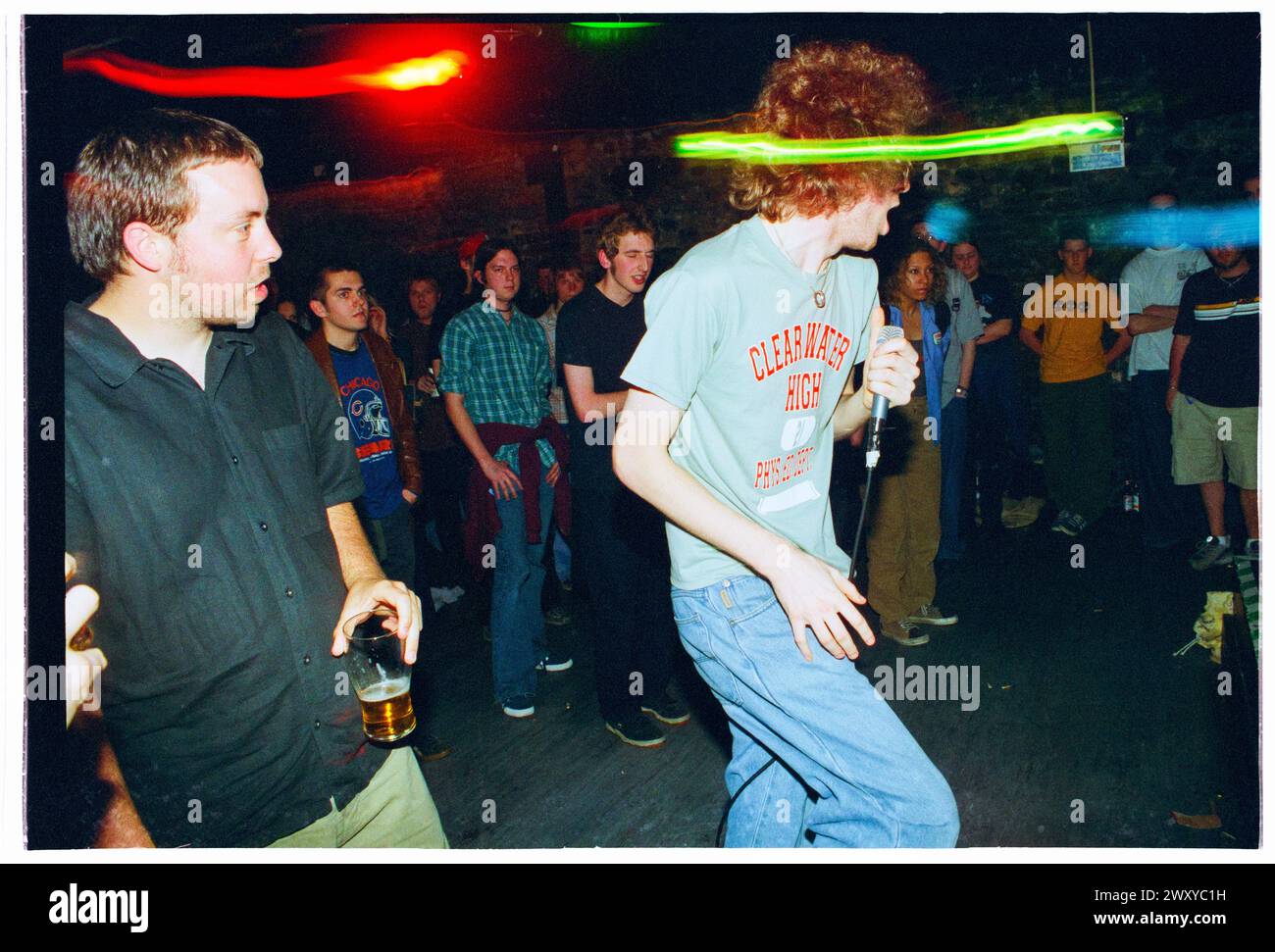 HUNDRED REASONS, EMO CONCERT, 2001: Colin Doran of the Emo rock band ...