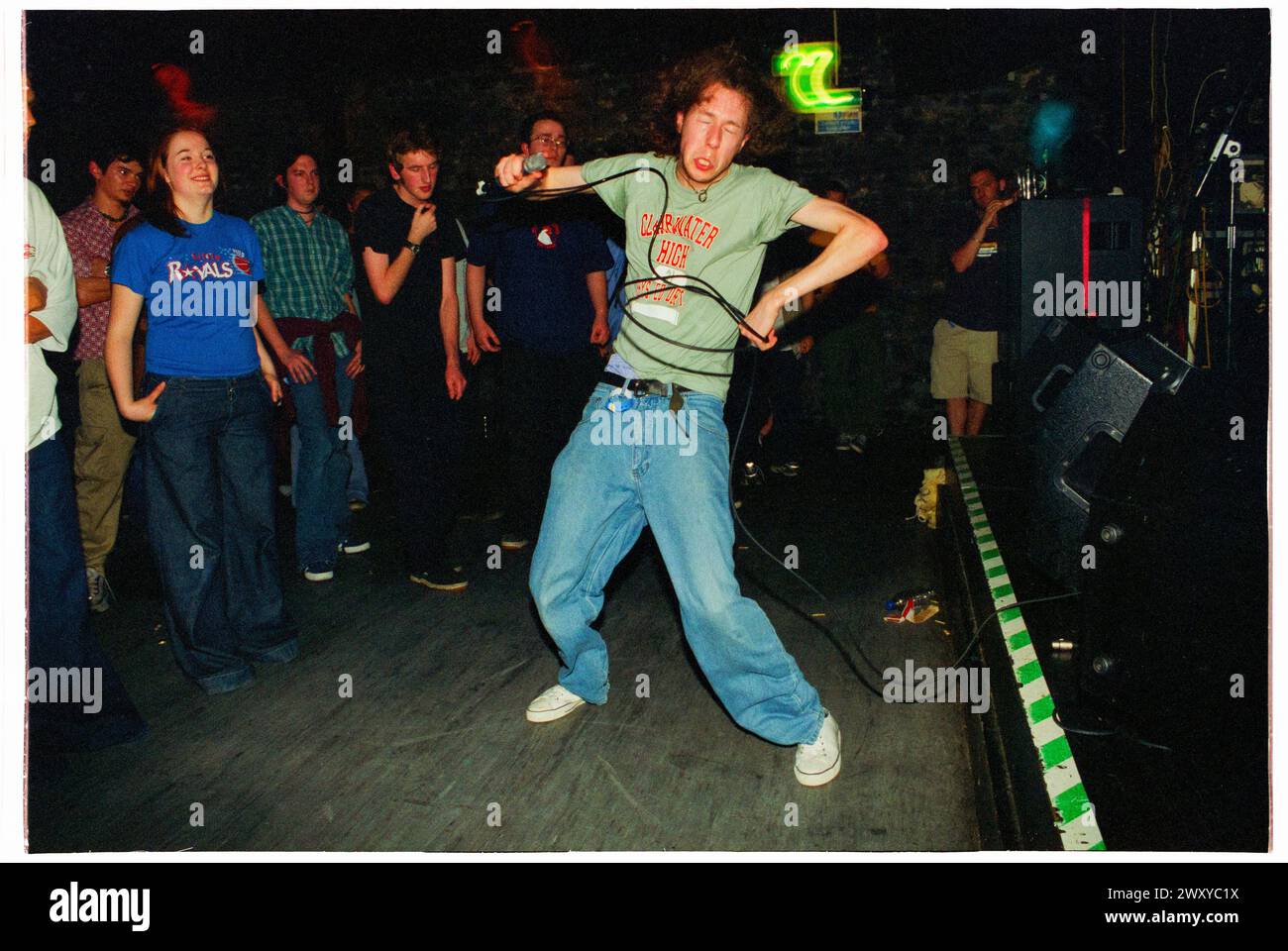 HUNDRED REASONS, YOUNG, EMO CONCERT, 2001: A young Colin Doran singer ...