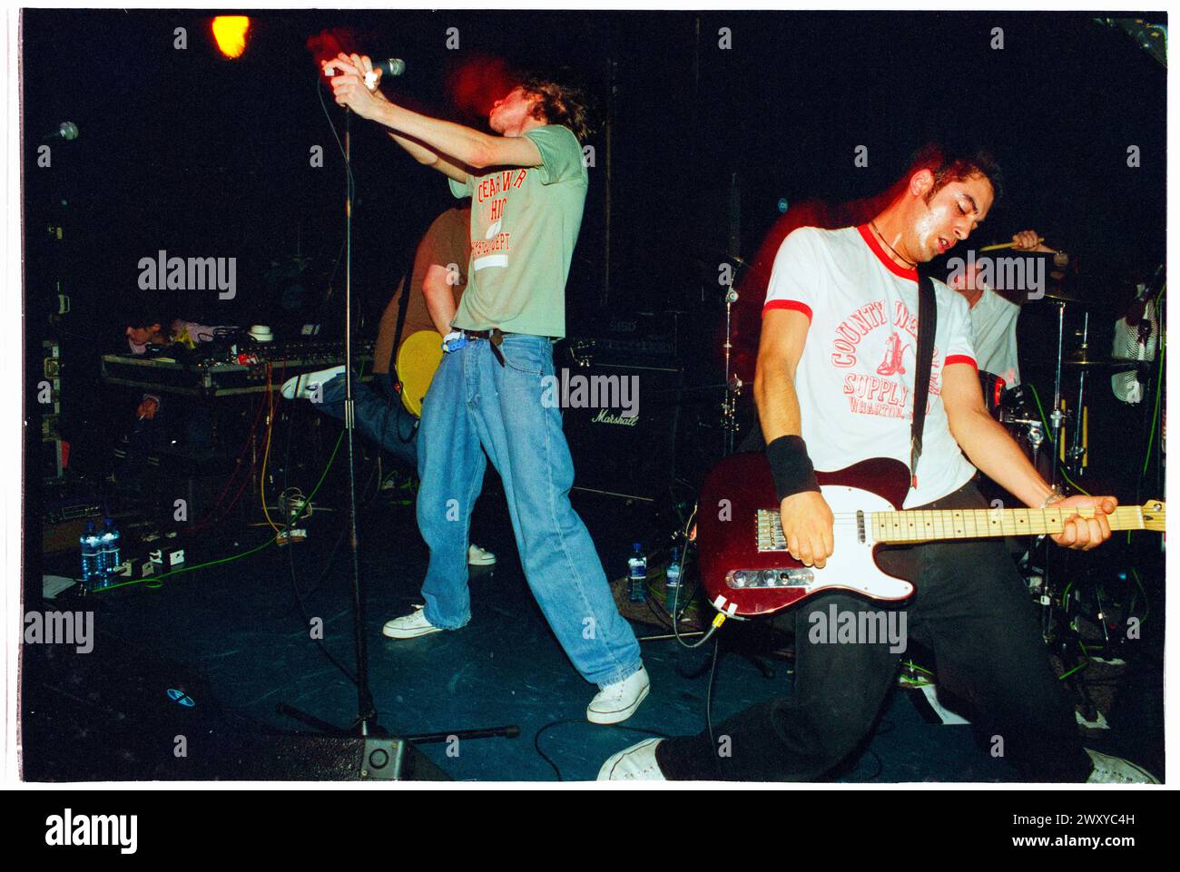 HUNDRED REASONS, YOUNG, EMO CONCERT, 2001: A young Colin Doran singer ...
