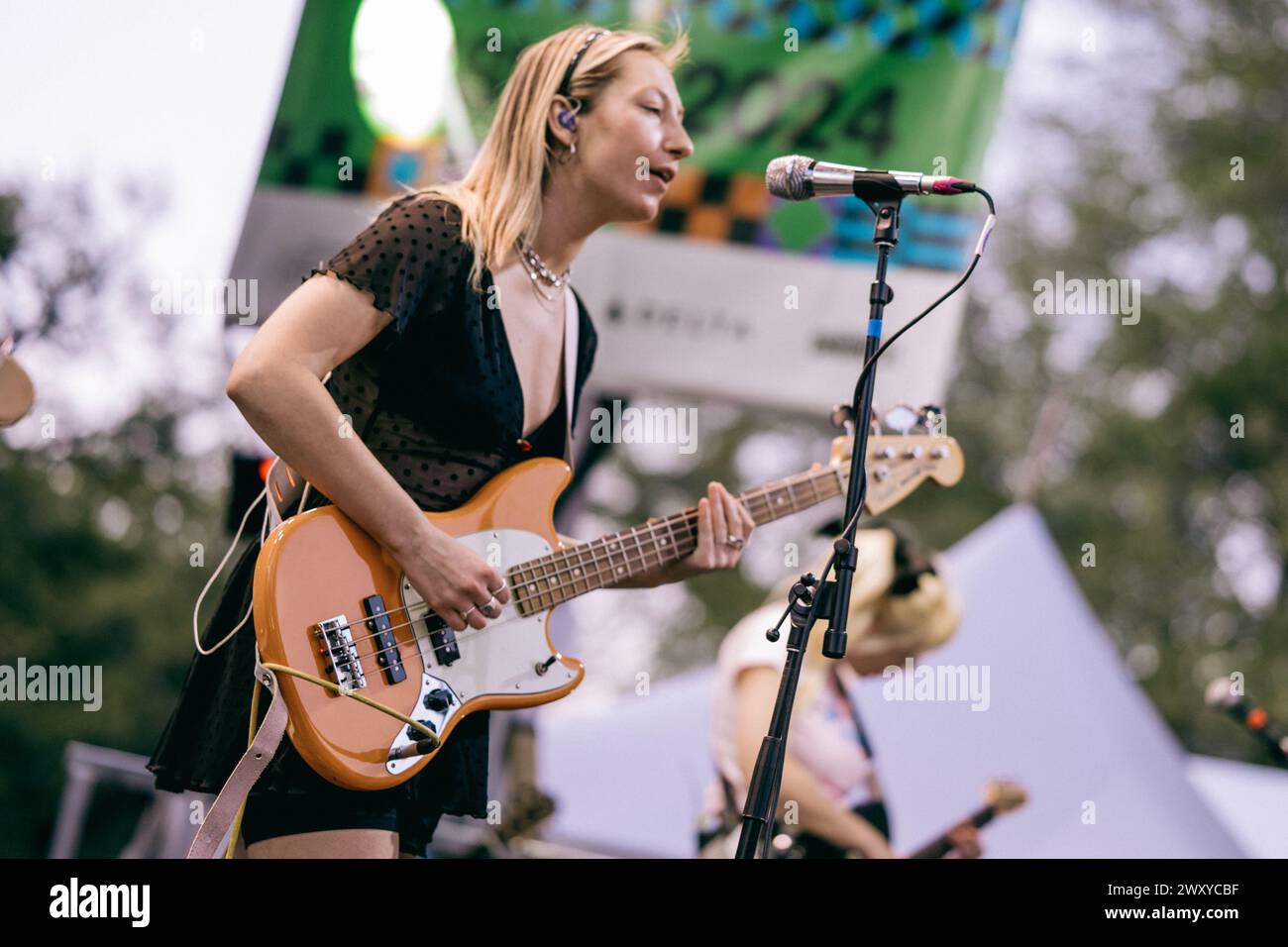 Coach Party perform on the British Music Embassy stage at SXSW 2024 ...