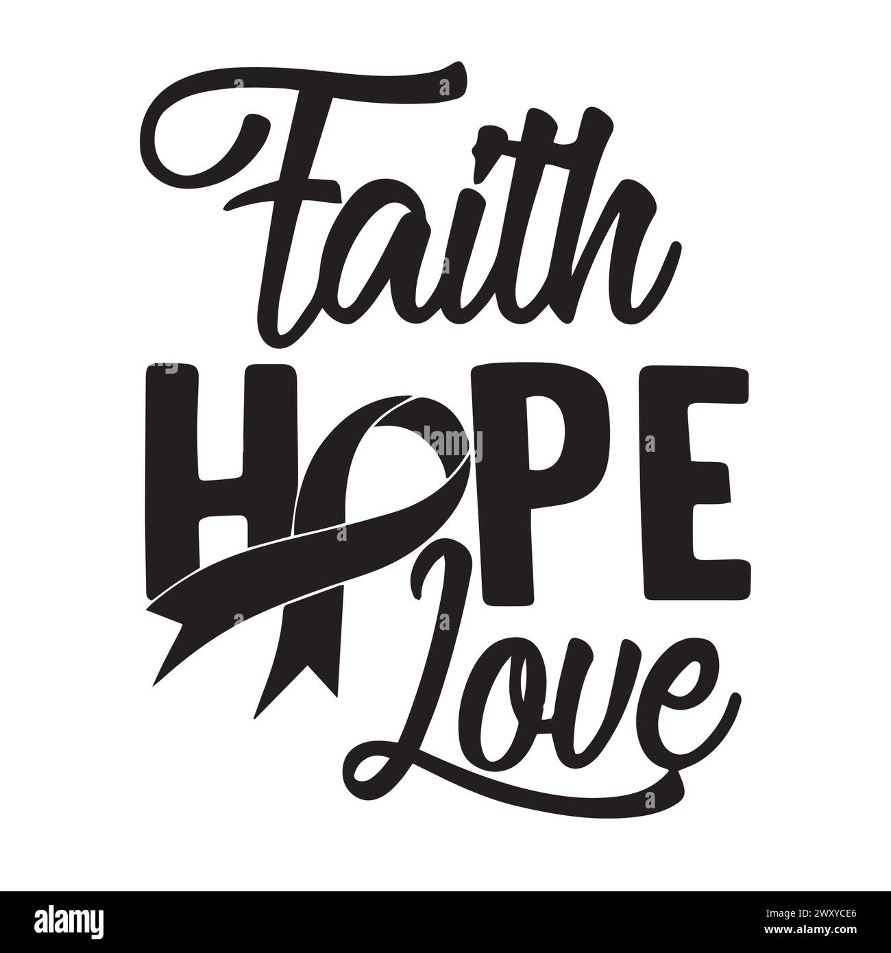 Hope and love Stock Vector Images - Alamy