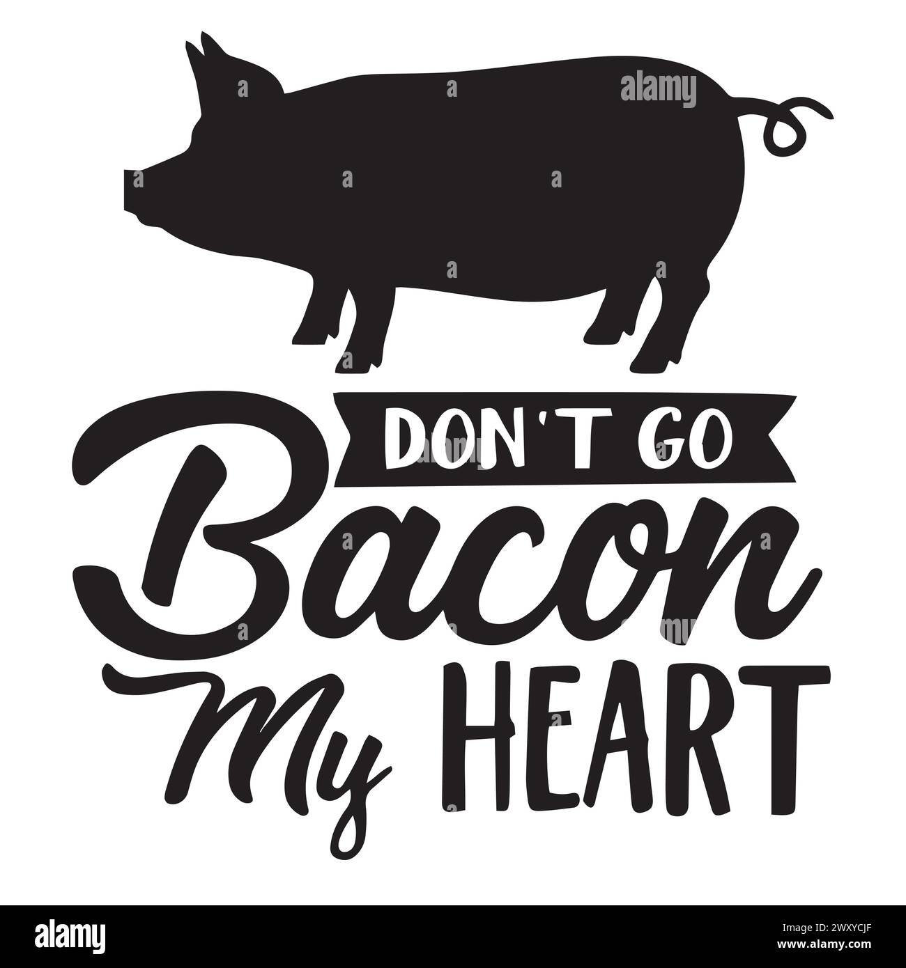 don't go bacon my heart inspirational quotes motivational typography ...