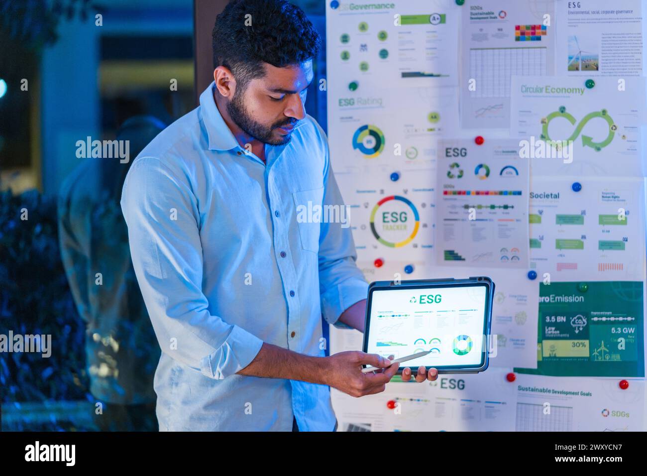 diversity team presentation about ESG (environment,socail,governance ...