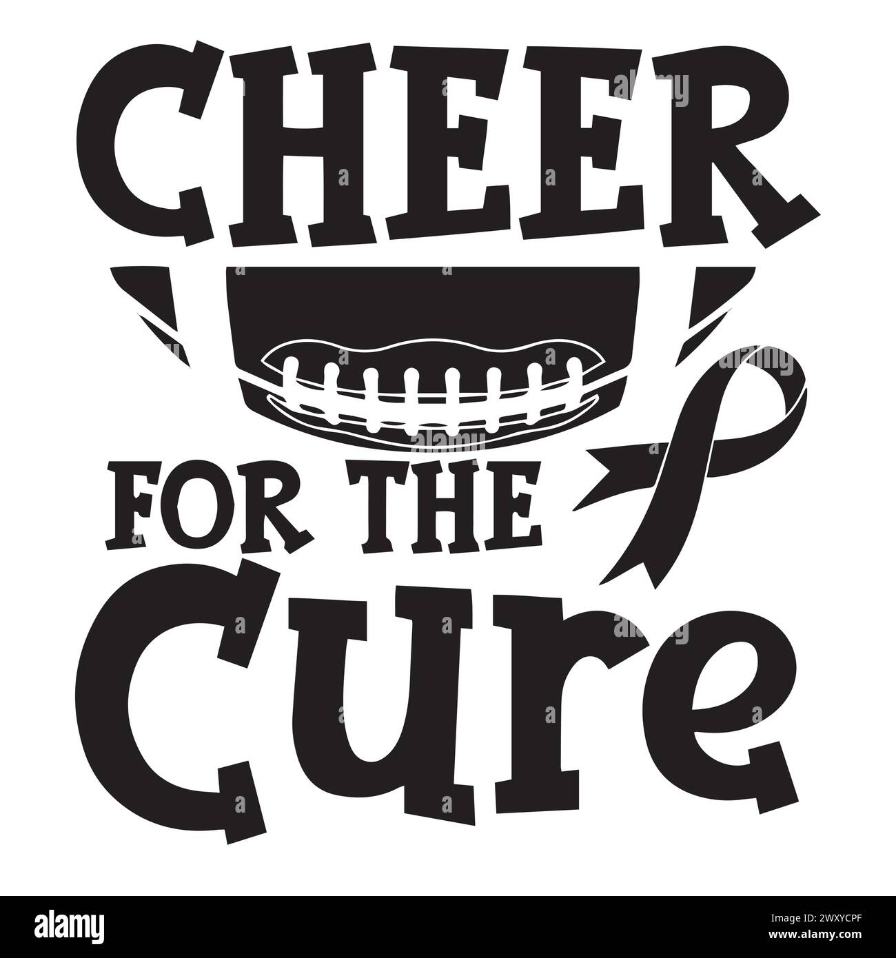 cheer for the cure inspirational quotes motivational typography ...