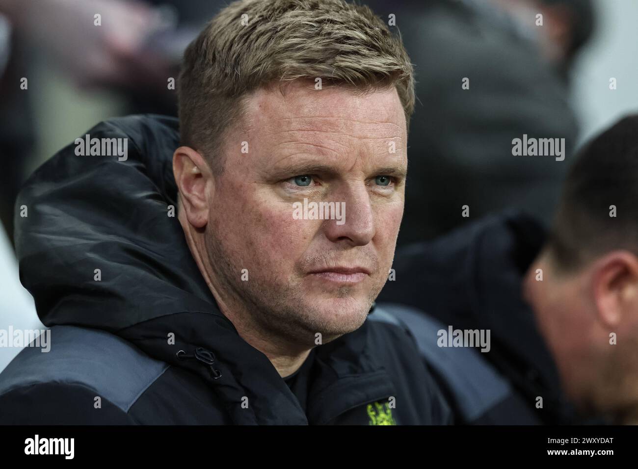 Eddie Howe manager of Newcastle United during the Premier League match ...