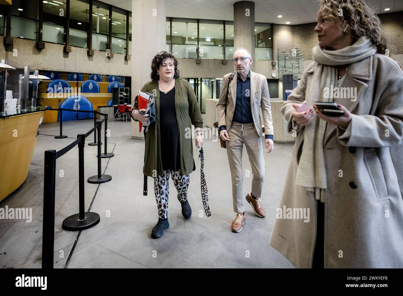 THE HAGUE - Caroline van der Plas and Henk Vermeer (BBB) before the ...