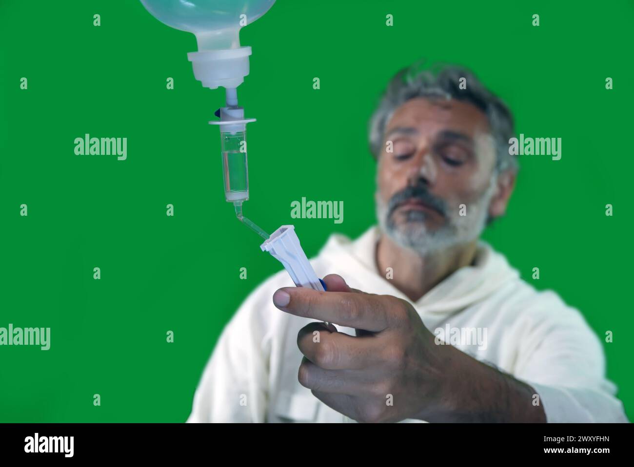 Drip feeding hi-res stock photography and images - Alamy