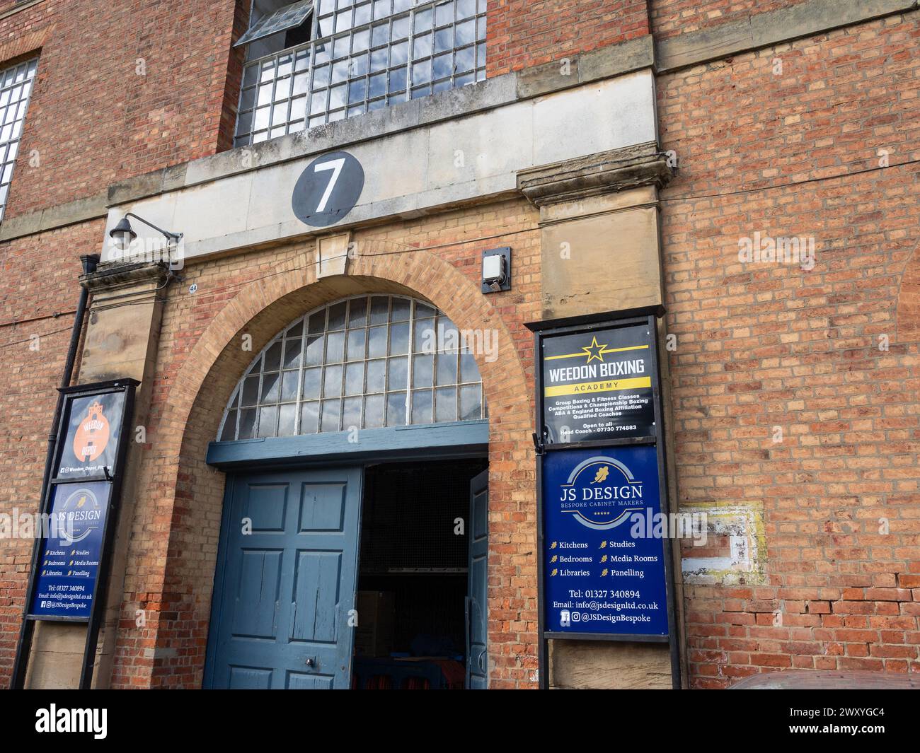 Former 19th century ordnance building now housing Weedon Boxing Club ...