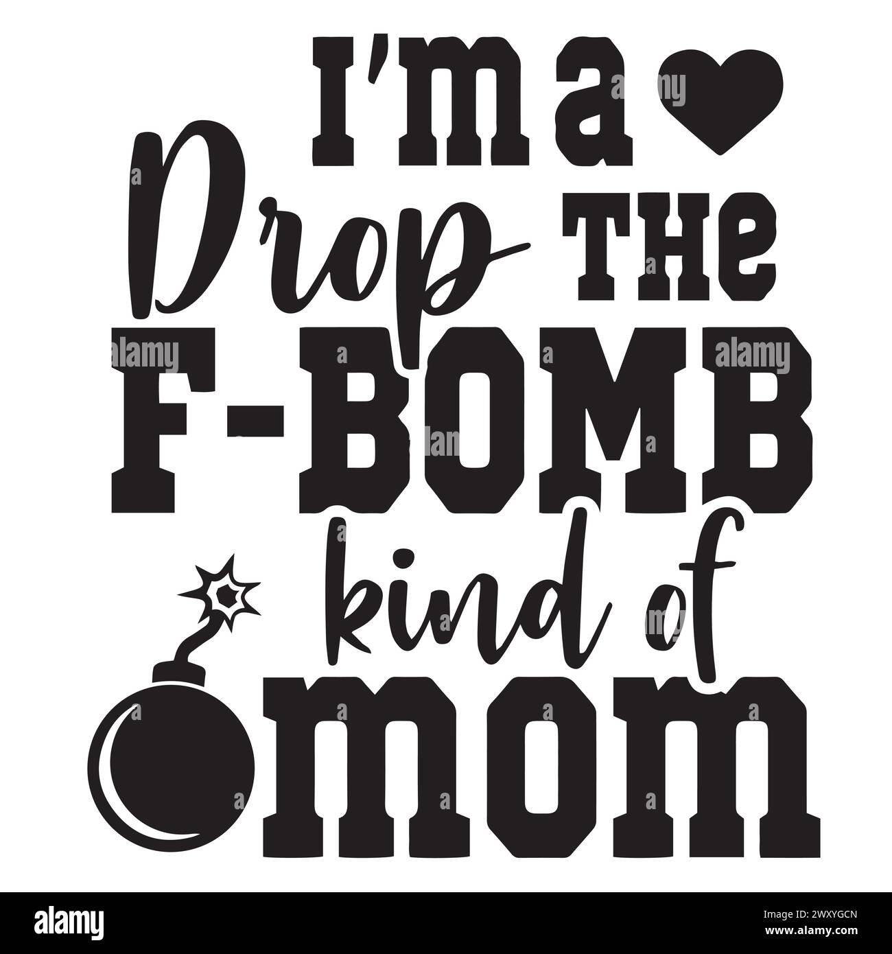 The f bomb Stock Vector Images - Alamy