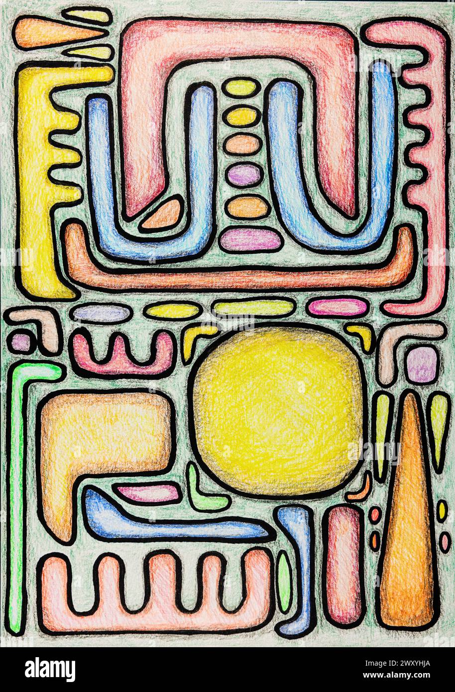 Fine line ink technique hi-res stock photography and images - Alamy