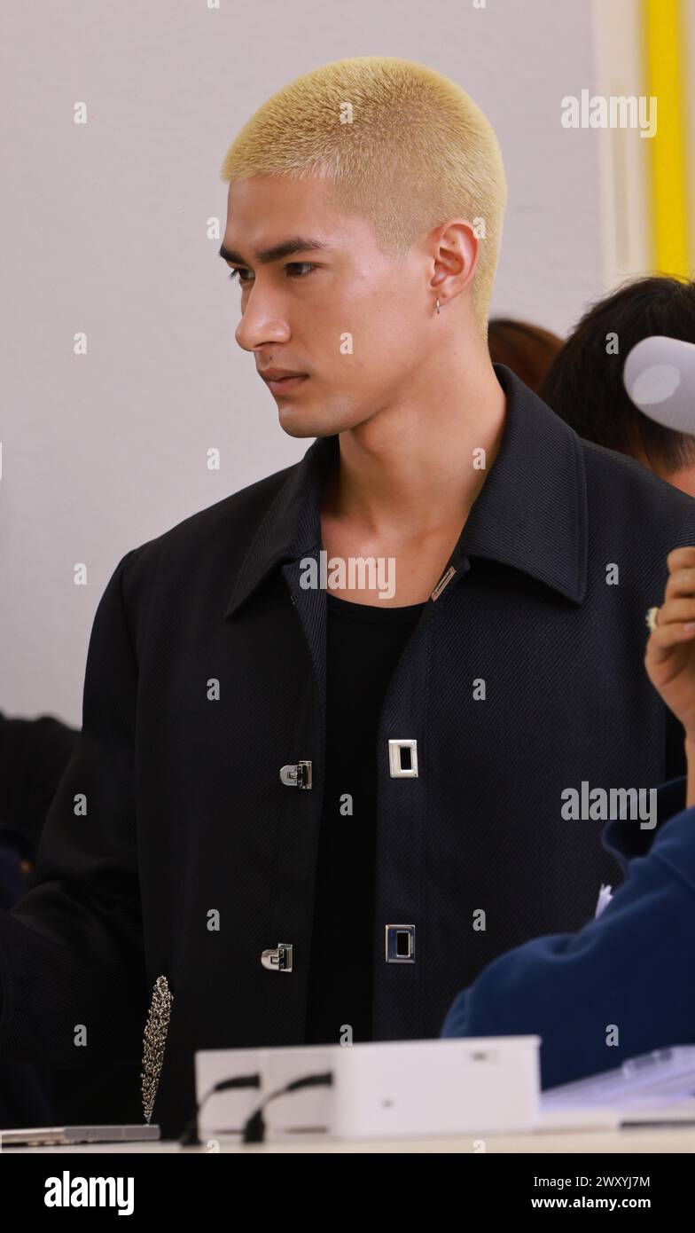 Japanese-American singer and model Mika Hashizume attends an activity ...