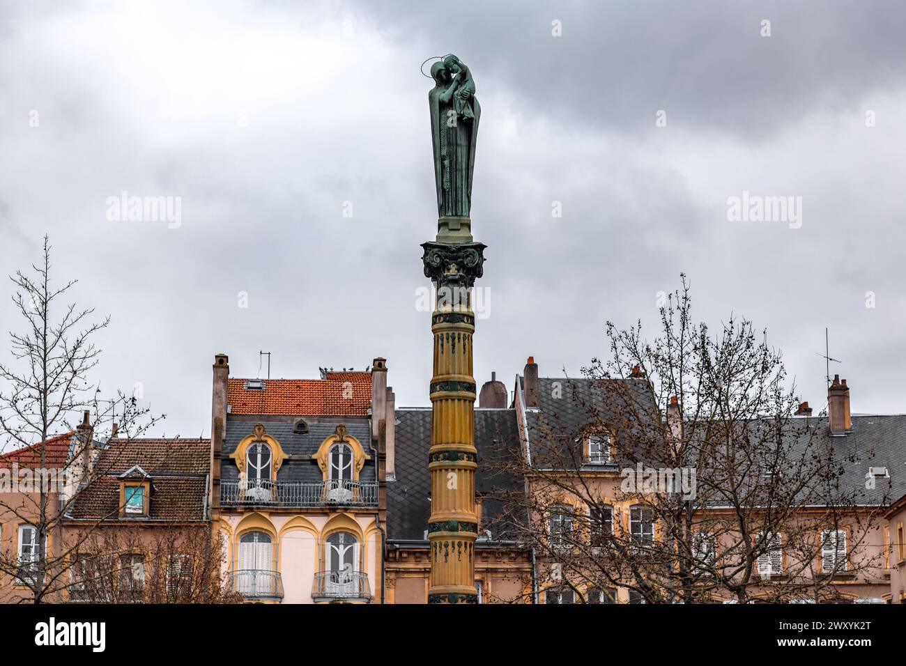 View from Saint Jacques Square in Metz, France Stock Photo - Alamy