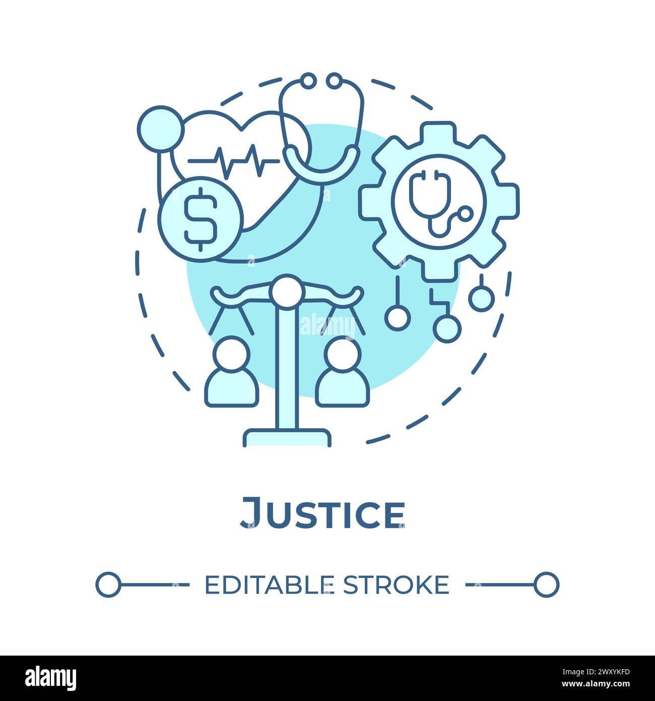 Access to justice scales Stock Vector Images - Alamy