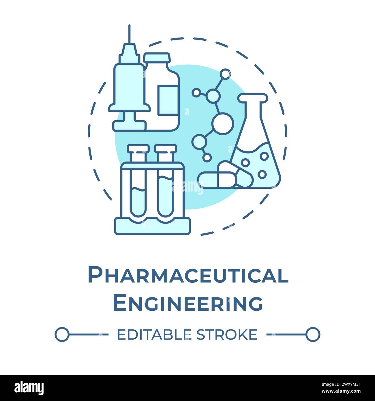 Pharmaceutical engineering Stock Vector Images - Alamy