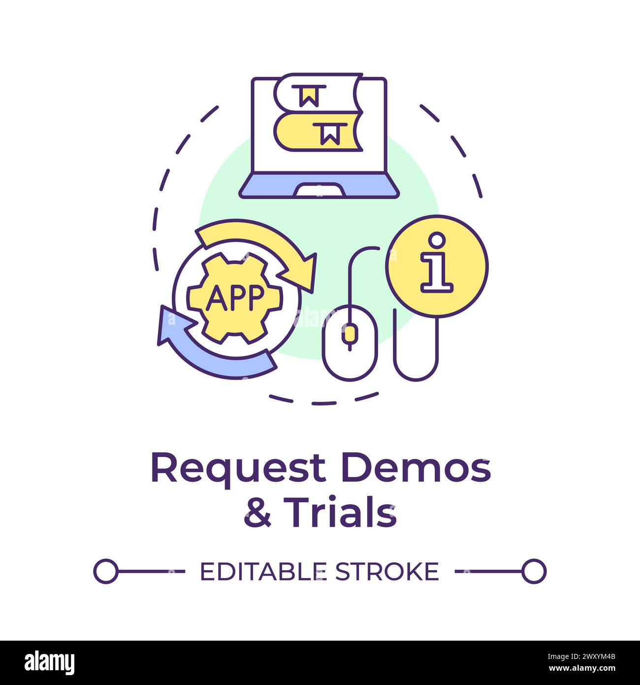 Making request Stock Vector Images - Alamy