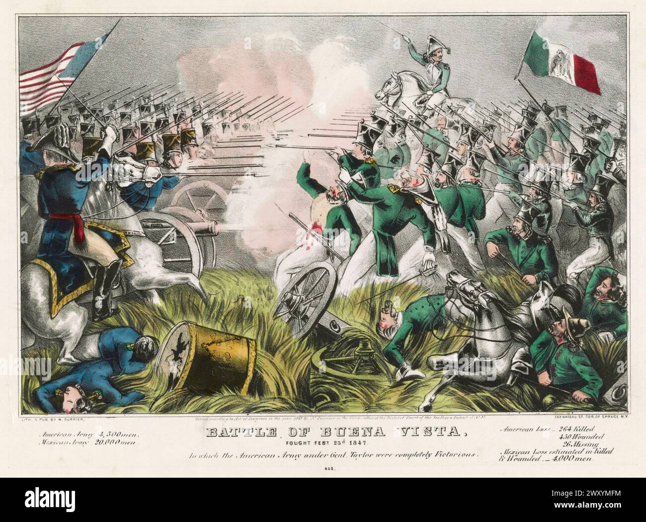 The Battle of Buena Vista (February 22–23, 1847), known as the Battle ...