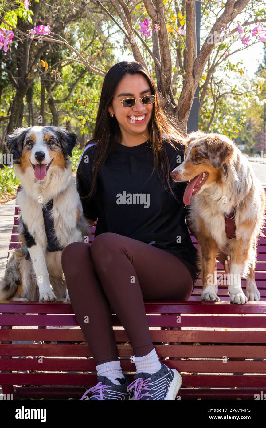 Dogs in australian park hi-res stock photography and images - Alamy