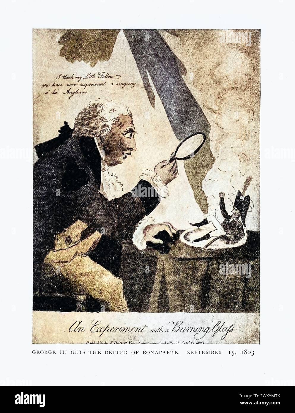 George III gets the better of Bonaparte. September 15, 1803 Napoleon ...