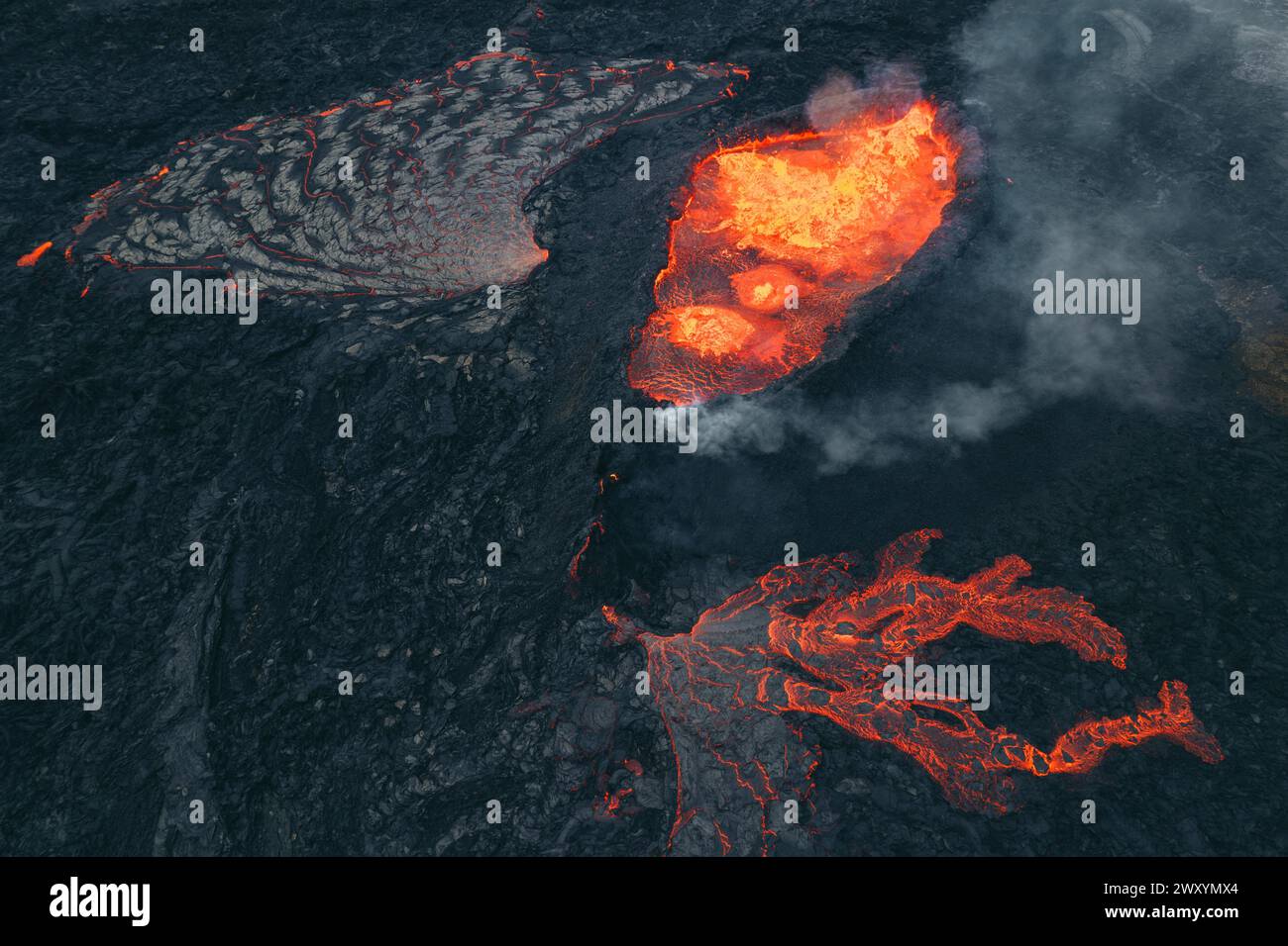 View fiery molten lava hi-res stock photography and images - Alamy