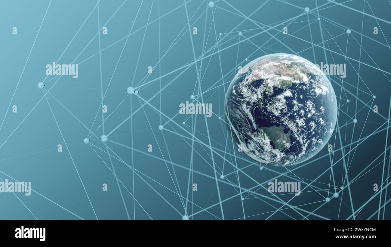 Global infrastructure map hi-res stock photography and images - Alamy