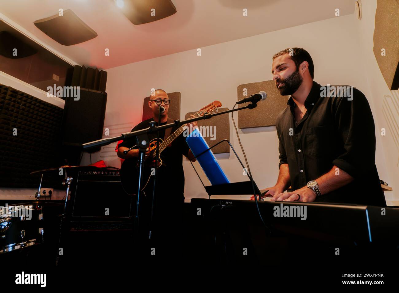 Band studio soundproof hi-res stock photography and images - Alamy