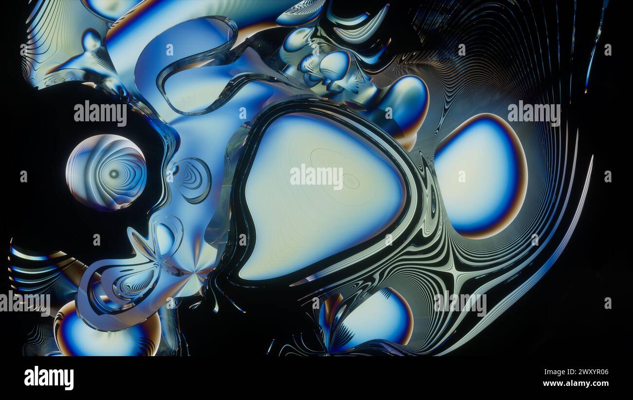 Surreal blend of abstract shapes hi-res stock photography and images ...