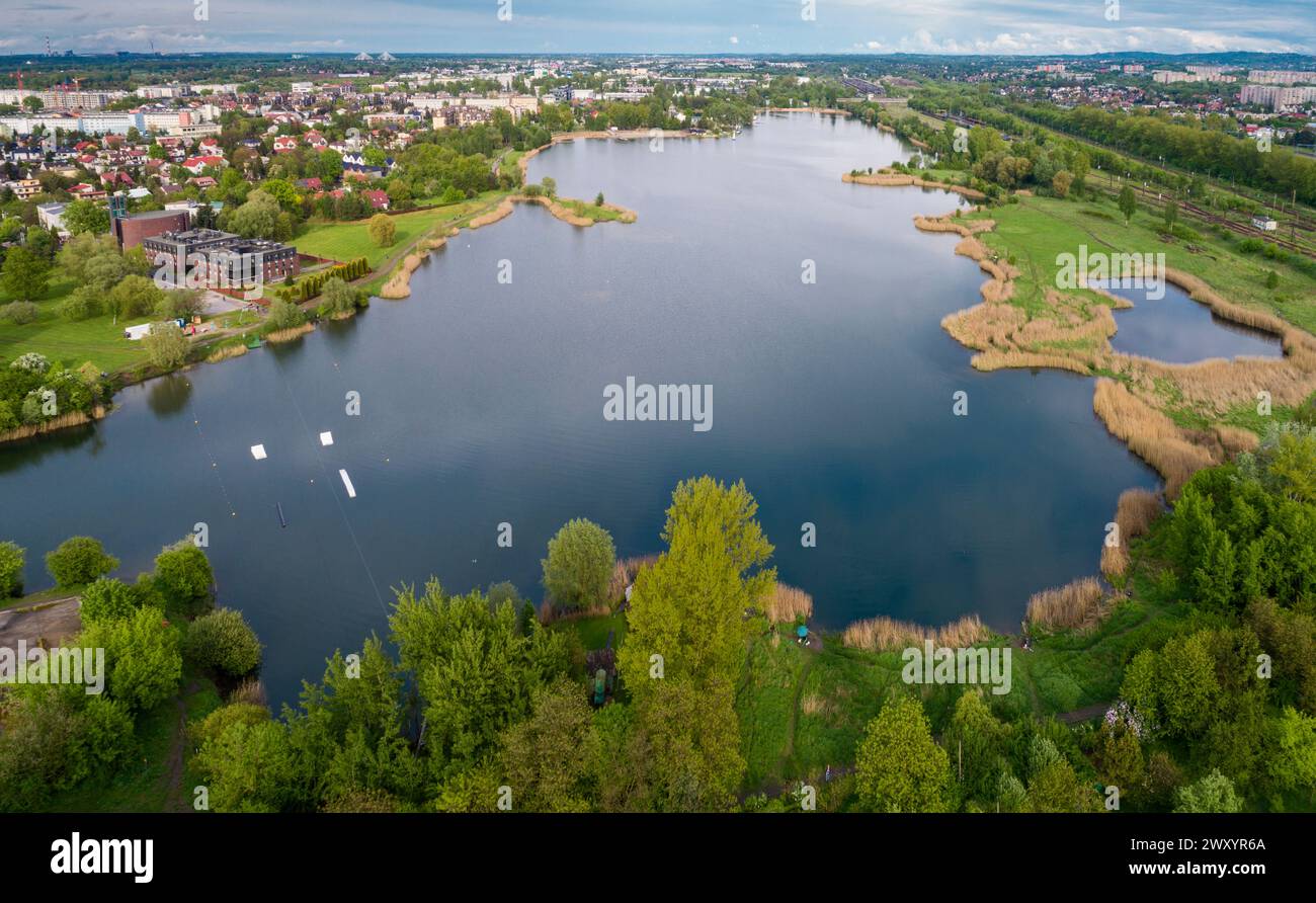 Bagry Lagoon, Krakow, Poland Stock Photo - Alamy