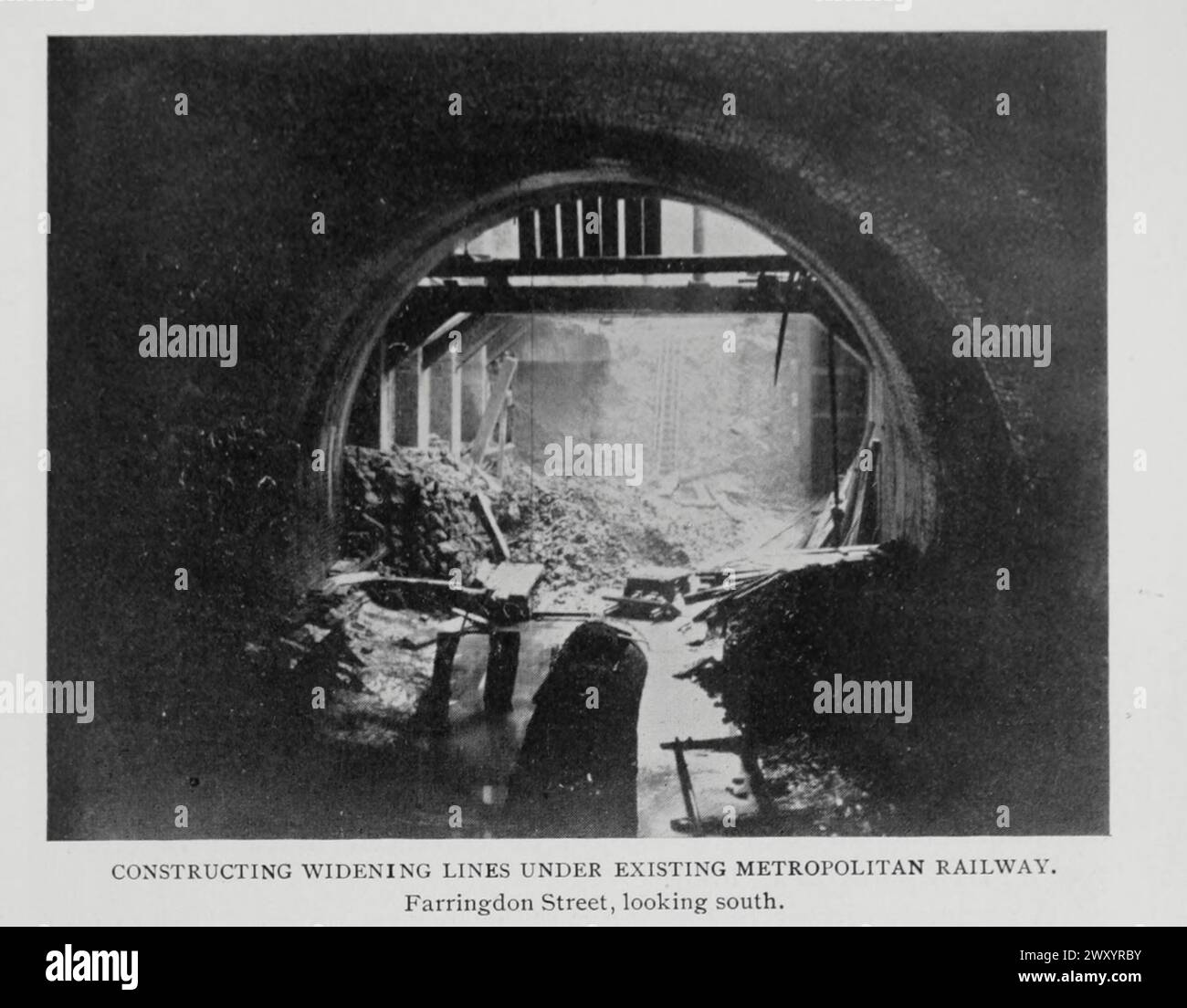 CONSTRUCTING WIDENING LINES UNDER EXISTING METROPOLITAN RAILWAY ...