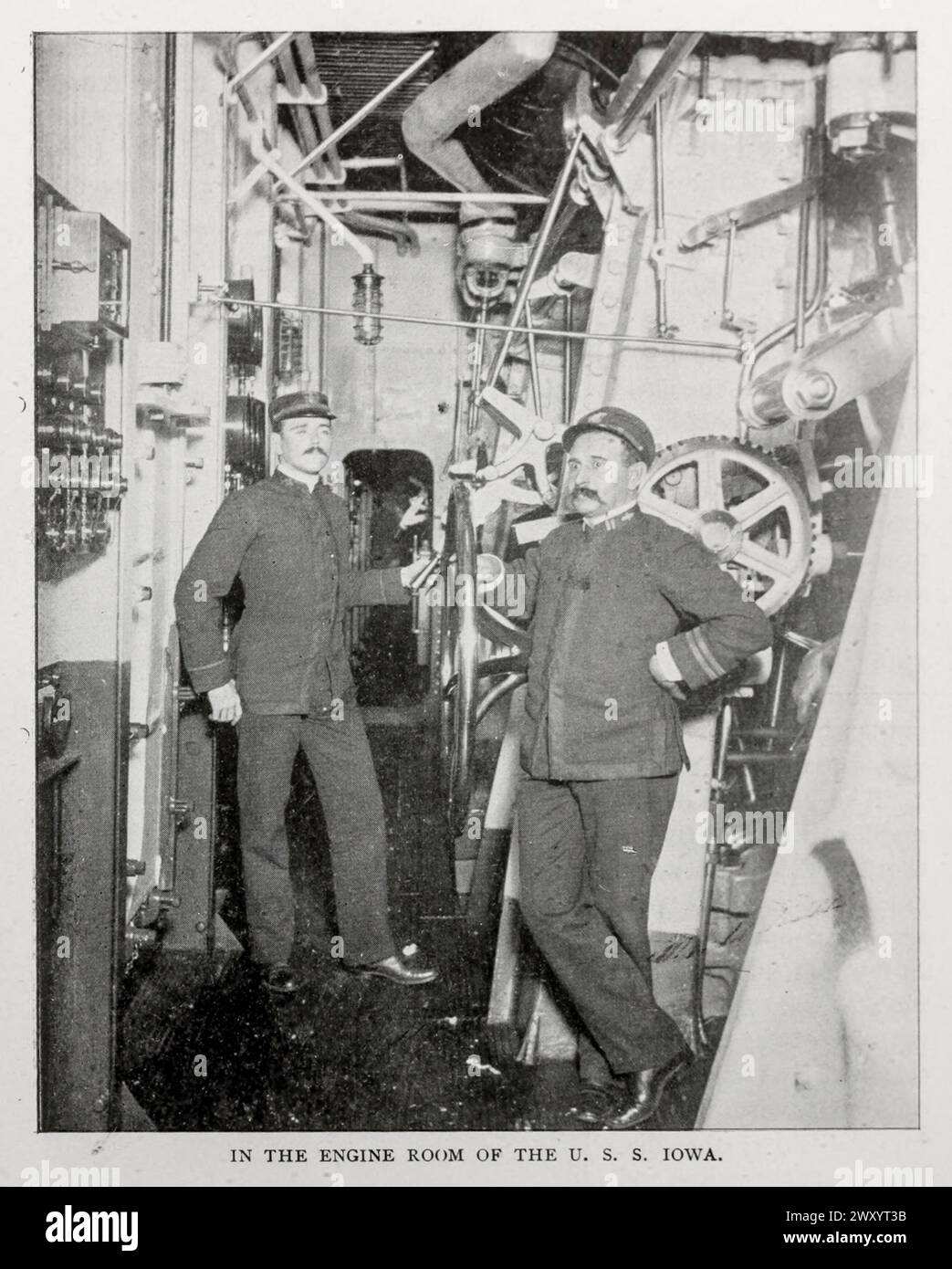THE ENGINE ROOM OF THE U. S. S, IOWA The Battle of Santiago de Cuba ...