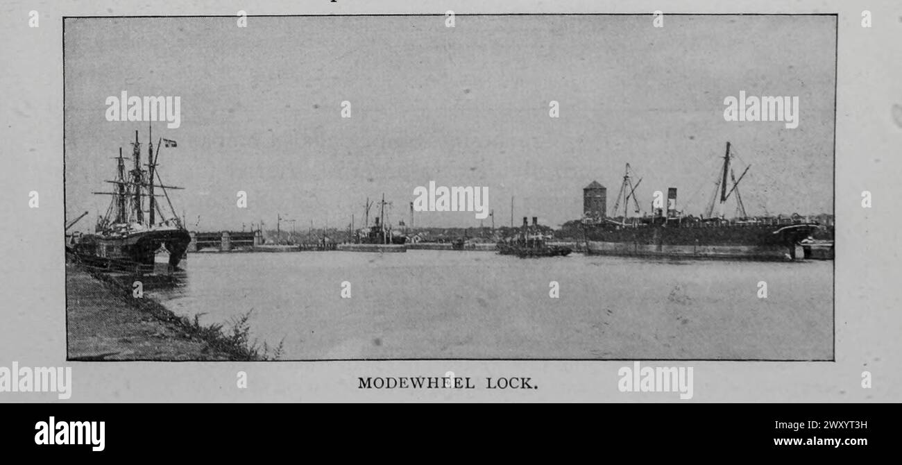 MODEWHEEL LOCK The Manchester Ship Canal is a 36 mi-long (58 km) inland ...
