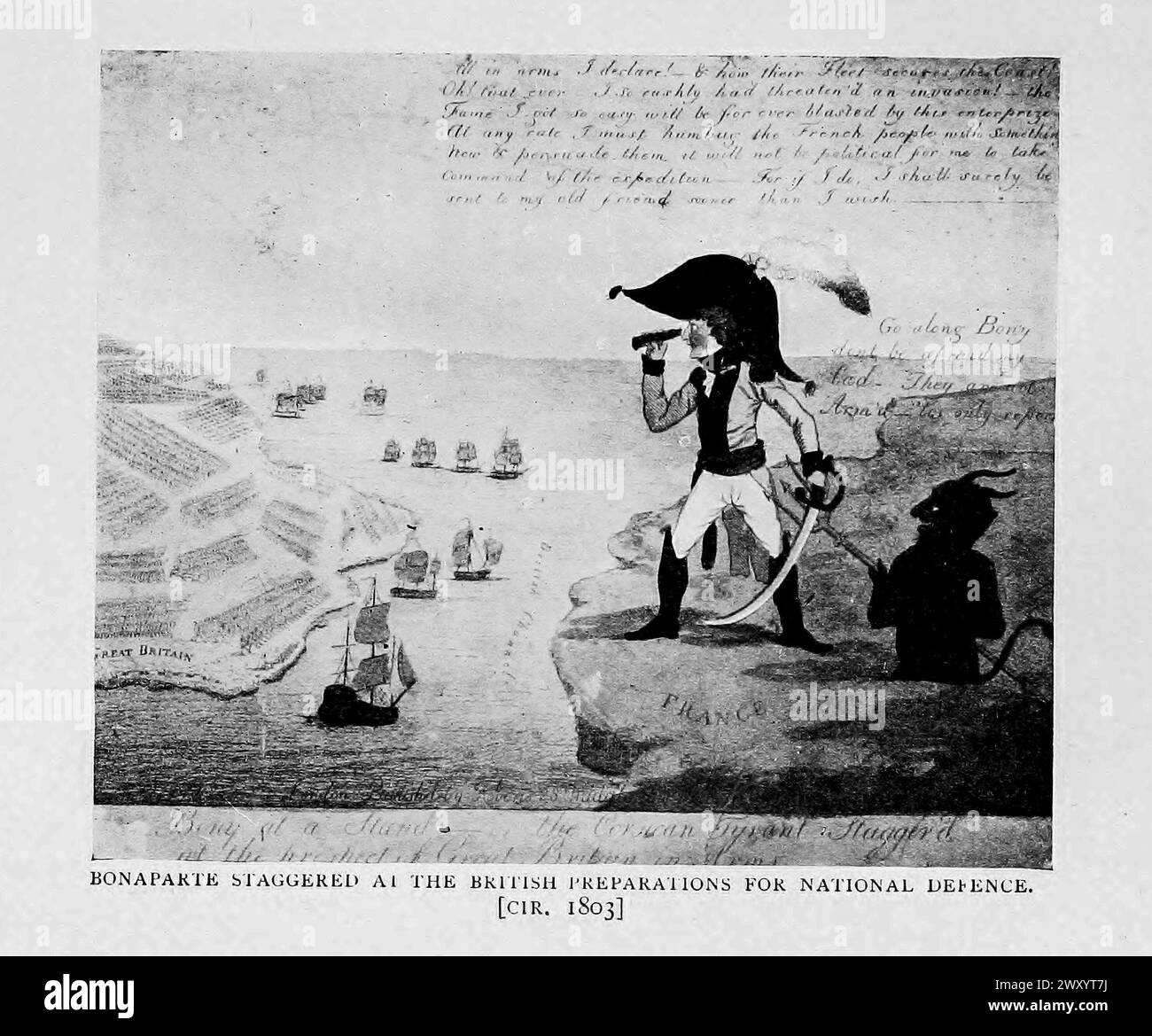 Bonaparte staggered at the British preparations for National Defence ...